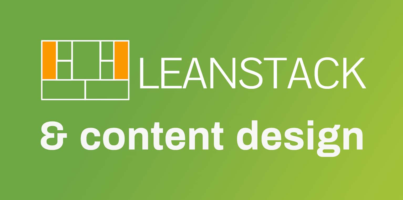 Lean development — from the perspective of a content designer · Blog · Liip