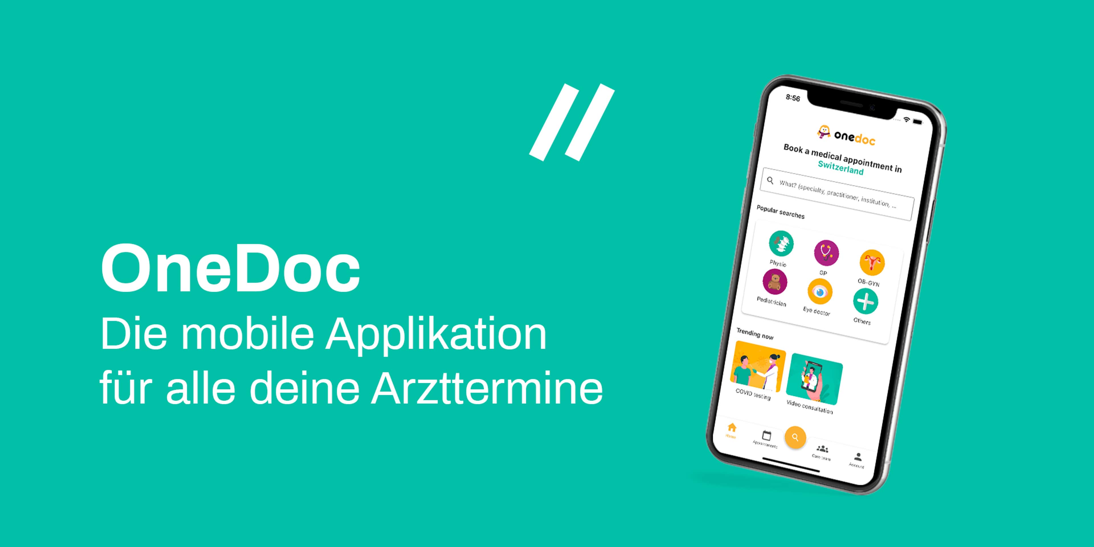 Die mobile Applikation für alle deine Arzttermine · Projekte · Liip