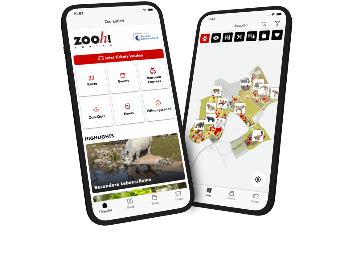 Zoo App und Ticketshop | Liip Digitalagentur · Projekte · Liip