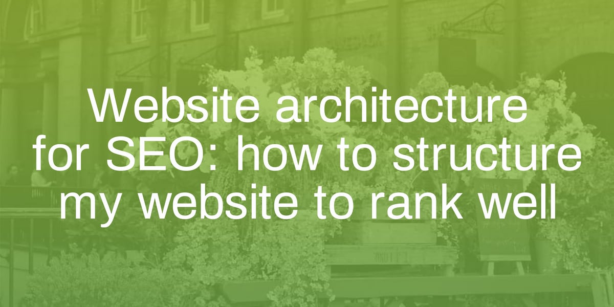 Website architecture for SEO: how to structure my website to rank well ...
