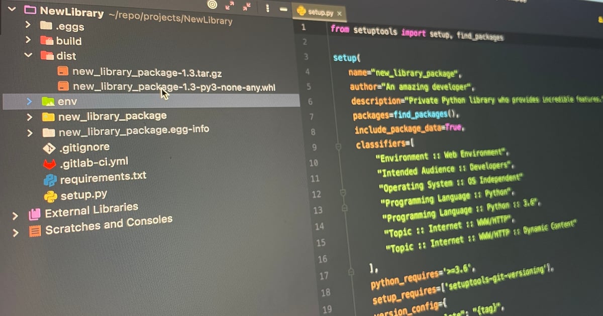 Create and deploy private packages with Python - this is how · Blog · Liip